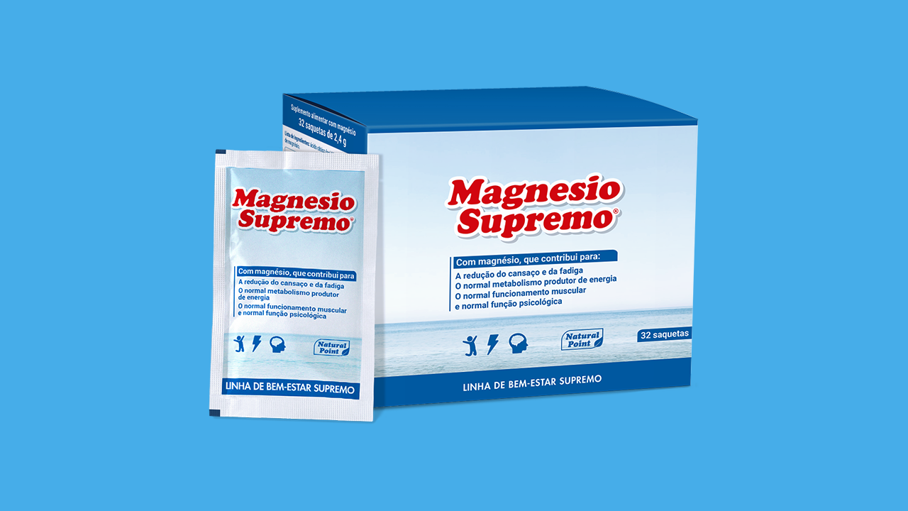 Magnesio Supremo 32 Saquetas - Magnesio Supremo